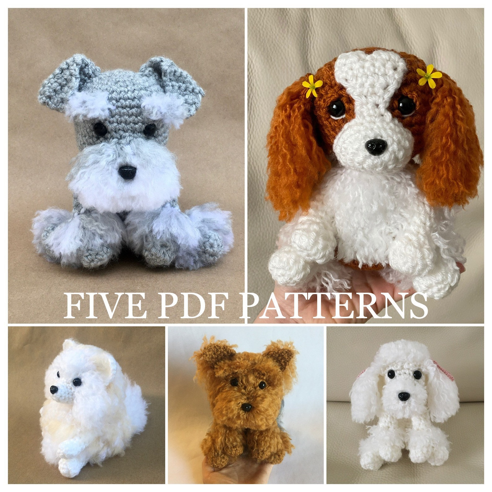 Fluffy Bundle Crochet Patterns - Etsy España