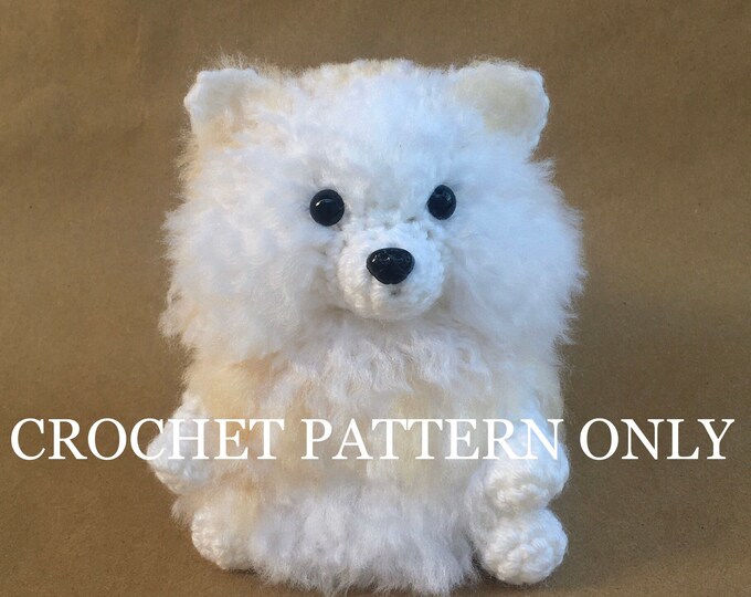 Pomeranian Dog Amigurumi Crochet Pattern - Etsy Canada