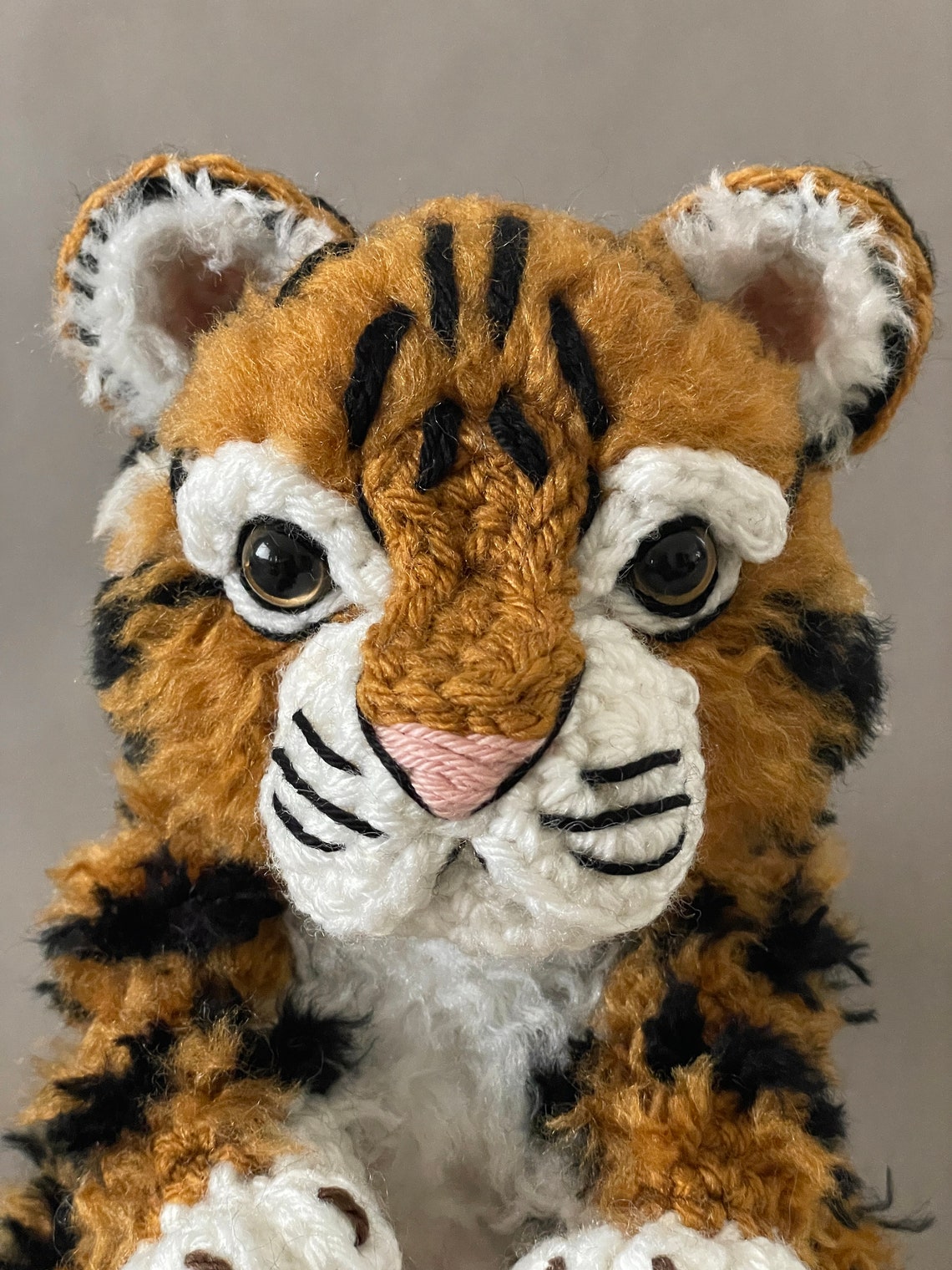 Tiger Plushie Crochet Pattern - Etsy