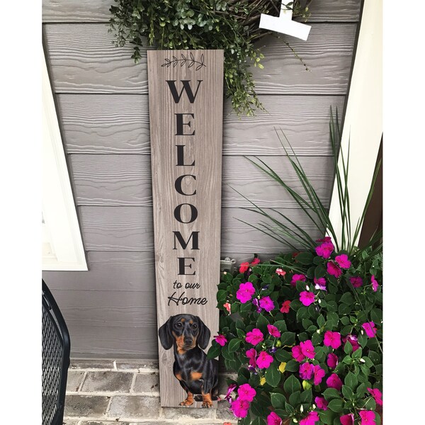 Dachshund Welcome - Etsy