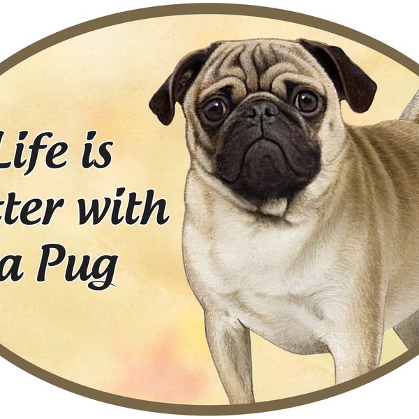 Pug Magnet - Etsy