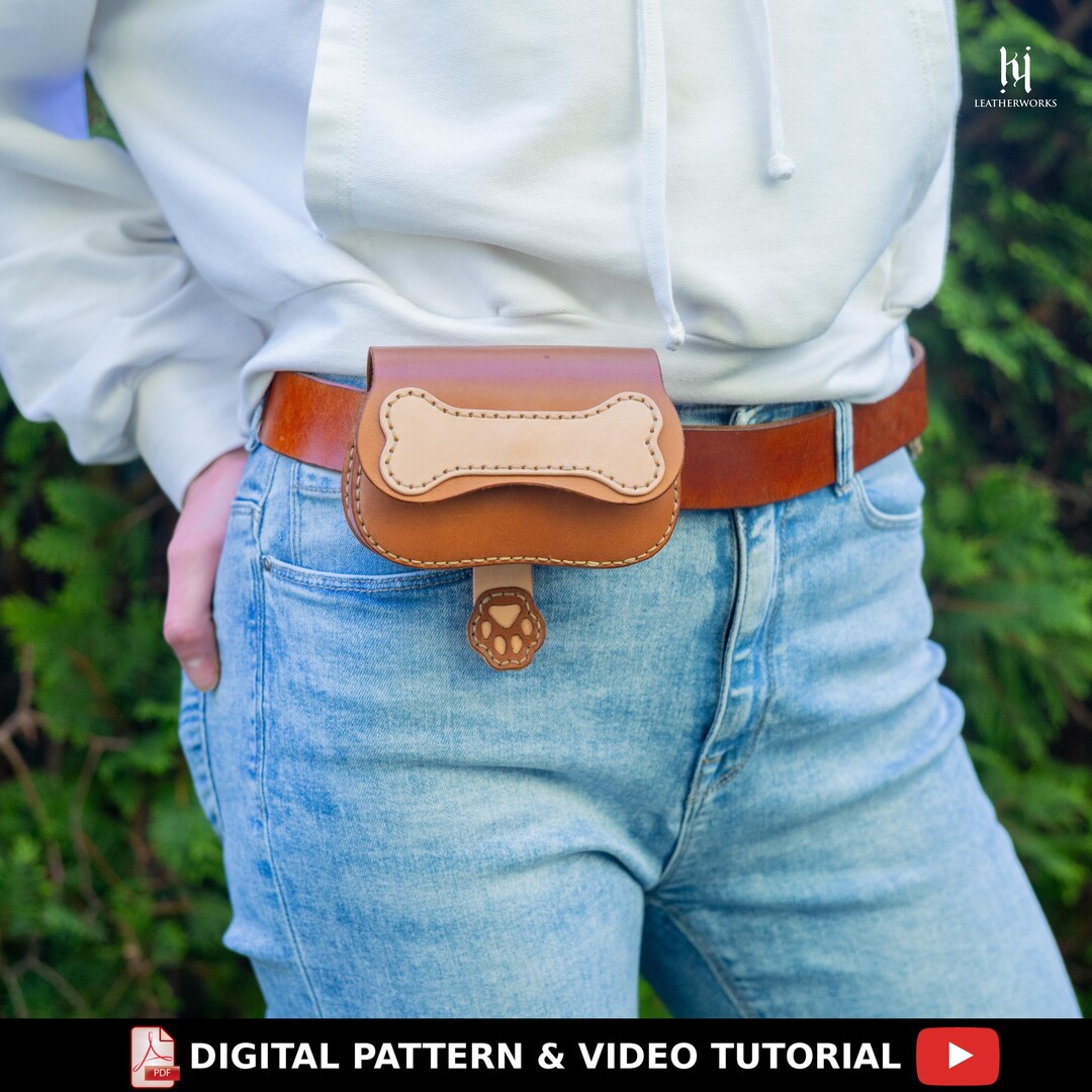 Dog Treat Bag Pattern - Leather Reward Pouch Pattern - Etsy