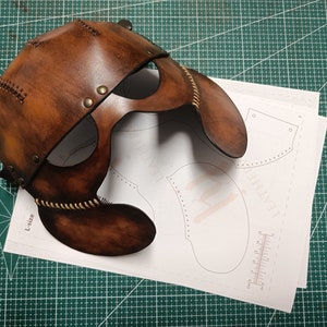 Butcher Leather Mask Pattern, Kinky Halloween Costume (PDF Pattern) - Etsy