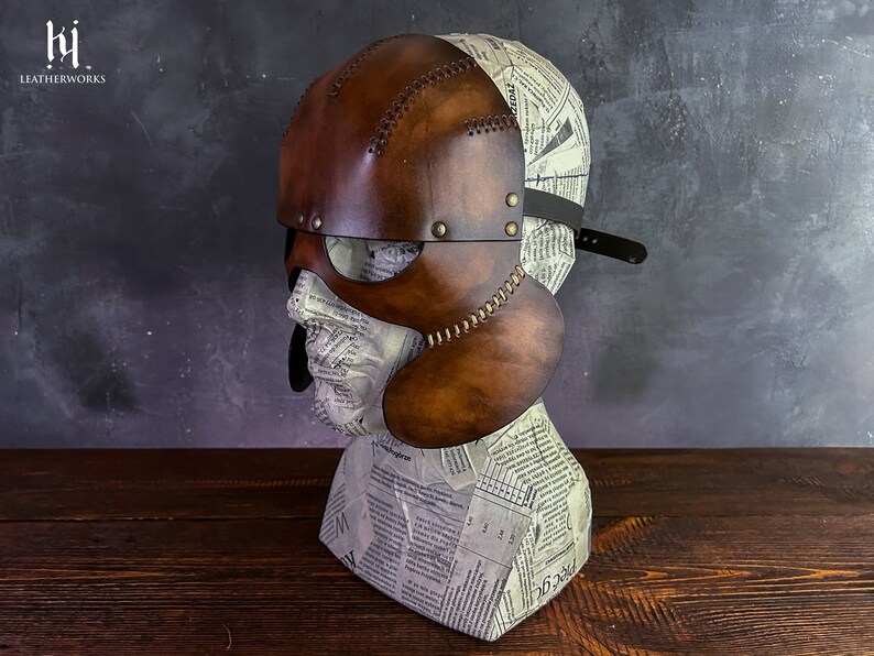 Butcher Leather Mask Pattern, Kinky Halloween Costume (PDF Pattern) - Etsy