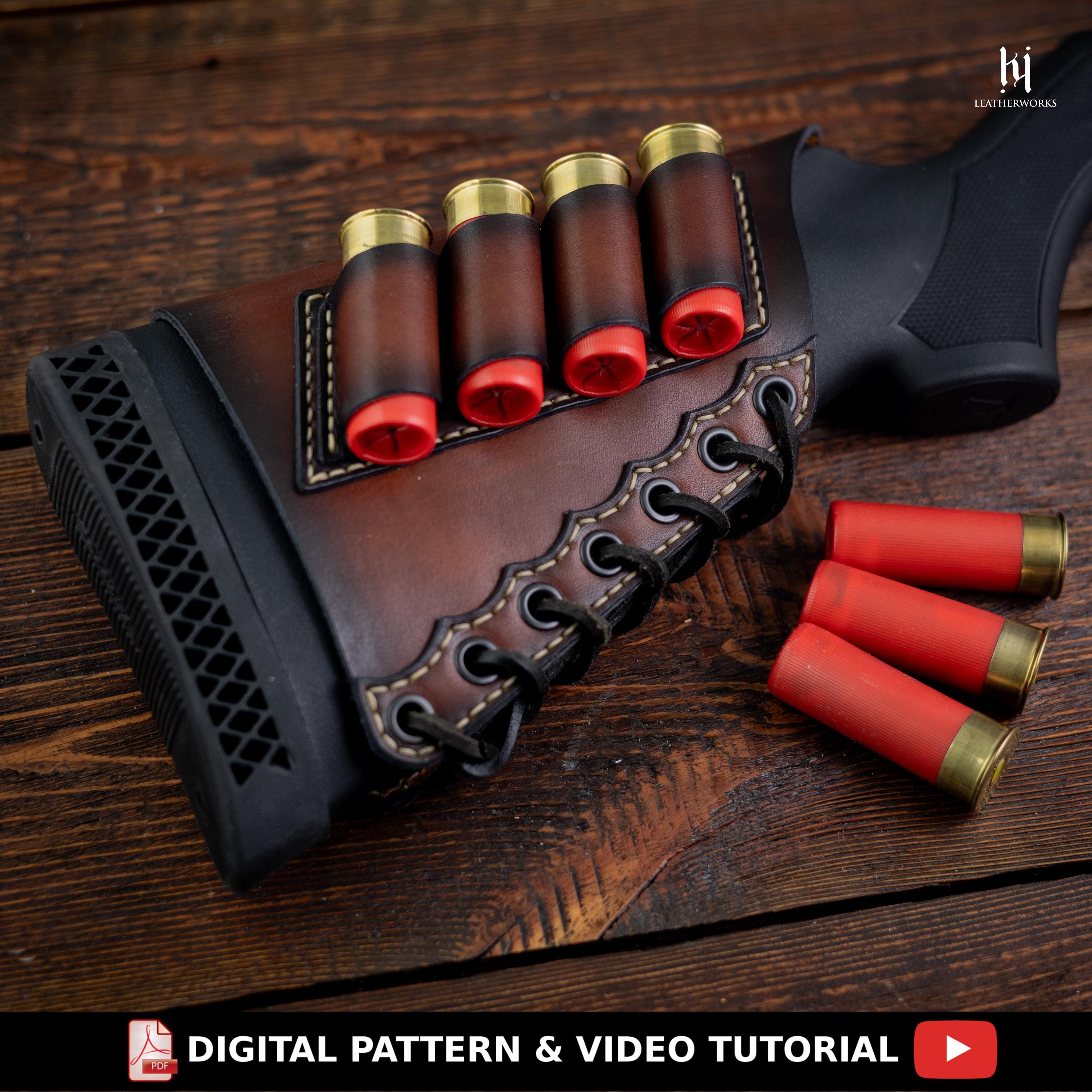 Shotgun Stock Ammo Holder