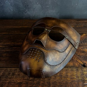 Medieval Torturer Leather Mask Pattern: S-M-L Sizes (PDF Pattern) - Etsy