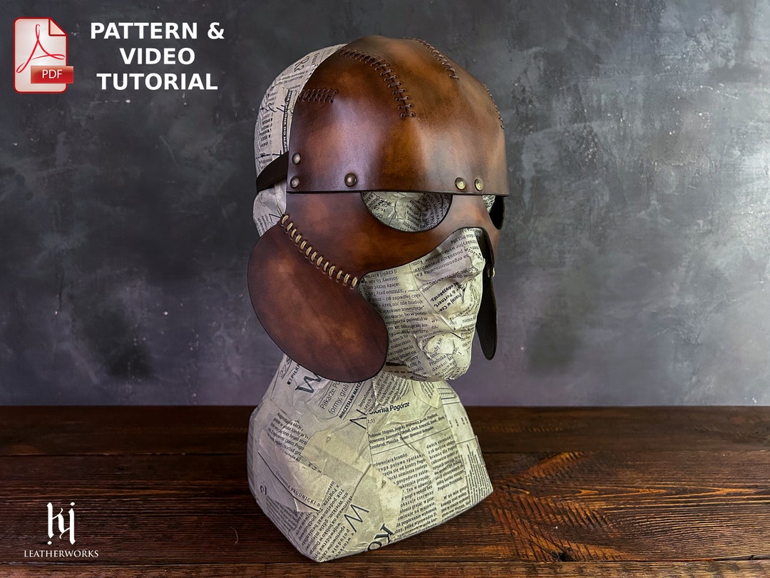 Butcher Leather Mask Pattern, Kinky Halloween Costume (PDF Pattern) - Etsy