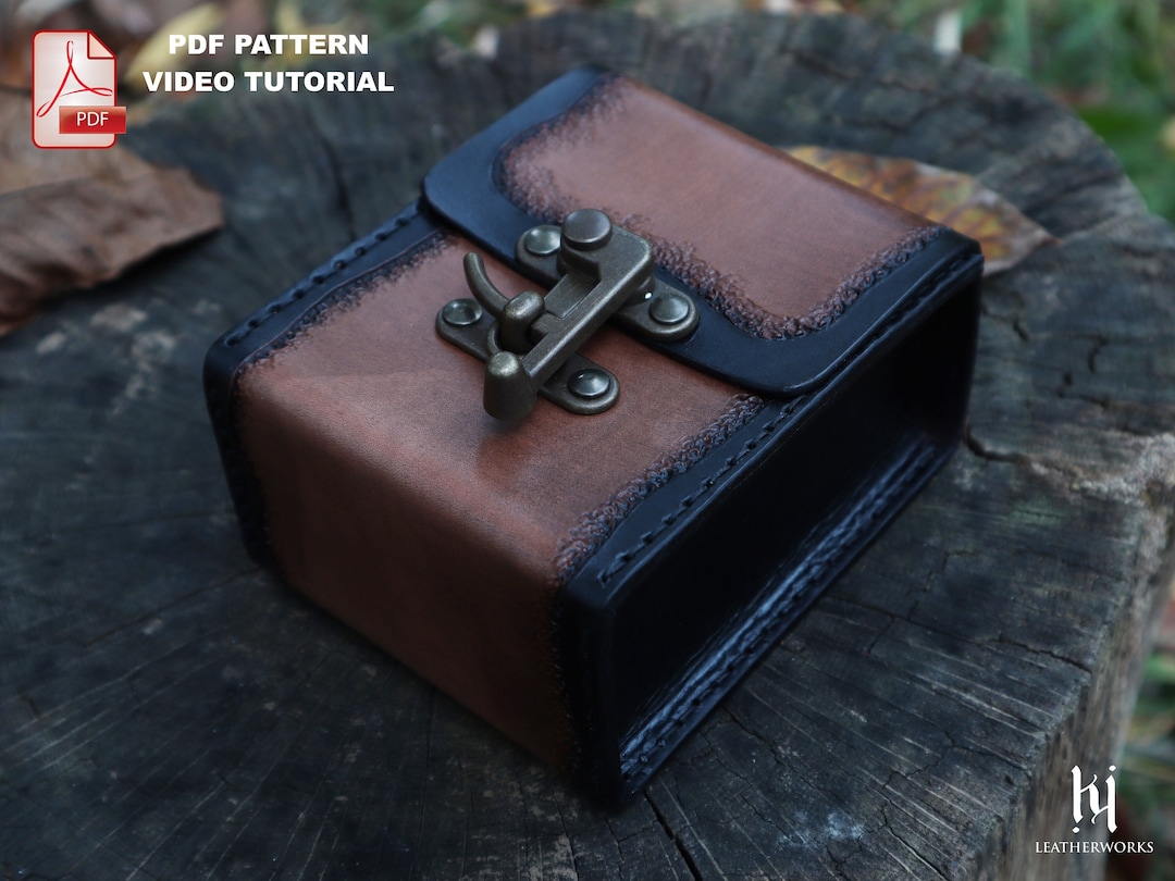 Deck Box Pattern Two Sizes / Card Case Pattern / Commander Deck Box ...