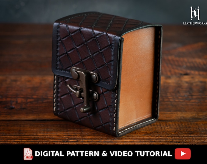 Leather Deck Box - Etsy