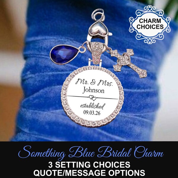 Something Blue for Bride From Mom - Etsy