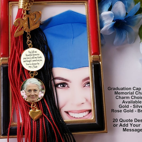 Graduation Cap Charm - Etsy