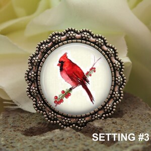 Red Bird Corsage Pin When Cardinals Appear Loved Ones are | Etsy