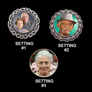 Graduation Memorial Photo Pin Silver Graduation Ceremony Cap Gown Pin ...