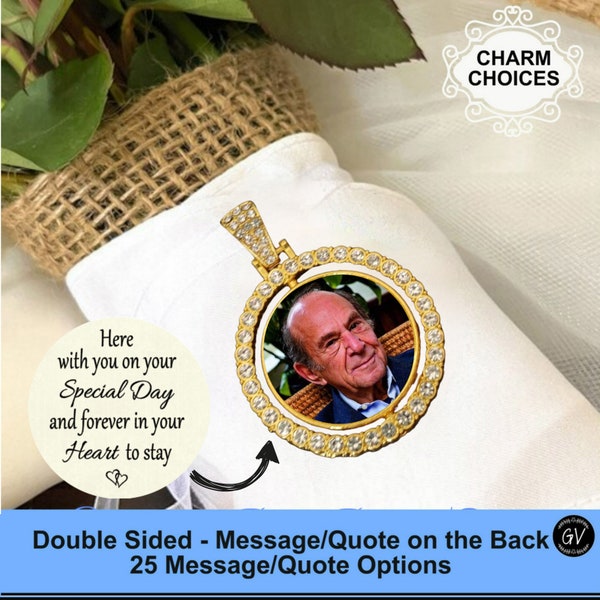 Memory Charm for Bridal Bouquet - Etsy