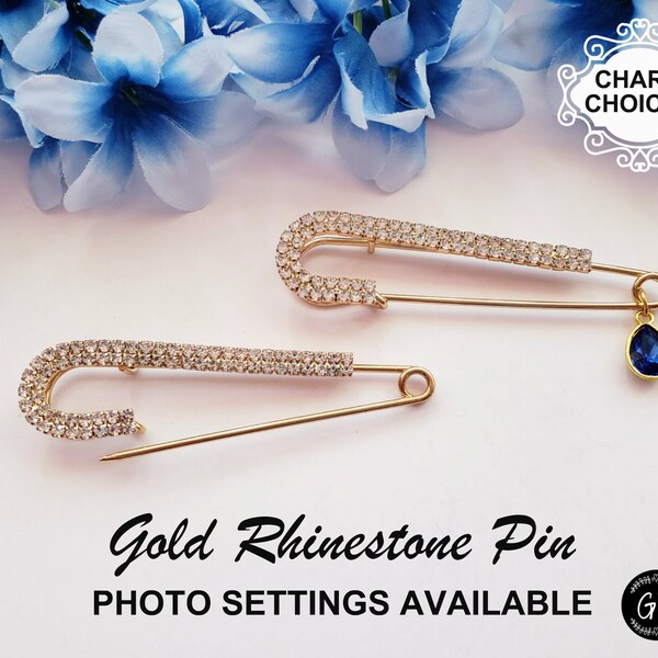 Gold Safety Pin Bouquet - Etsy