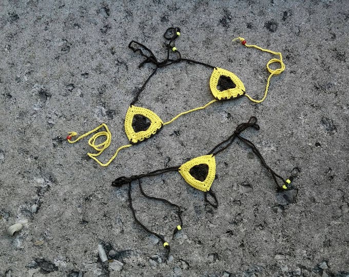 Extreme Sexy Micro G String Bikini White Itty Bitty Tiny Etsy | My XXX ...