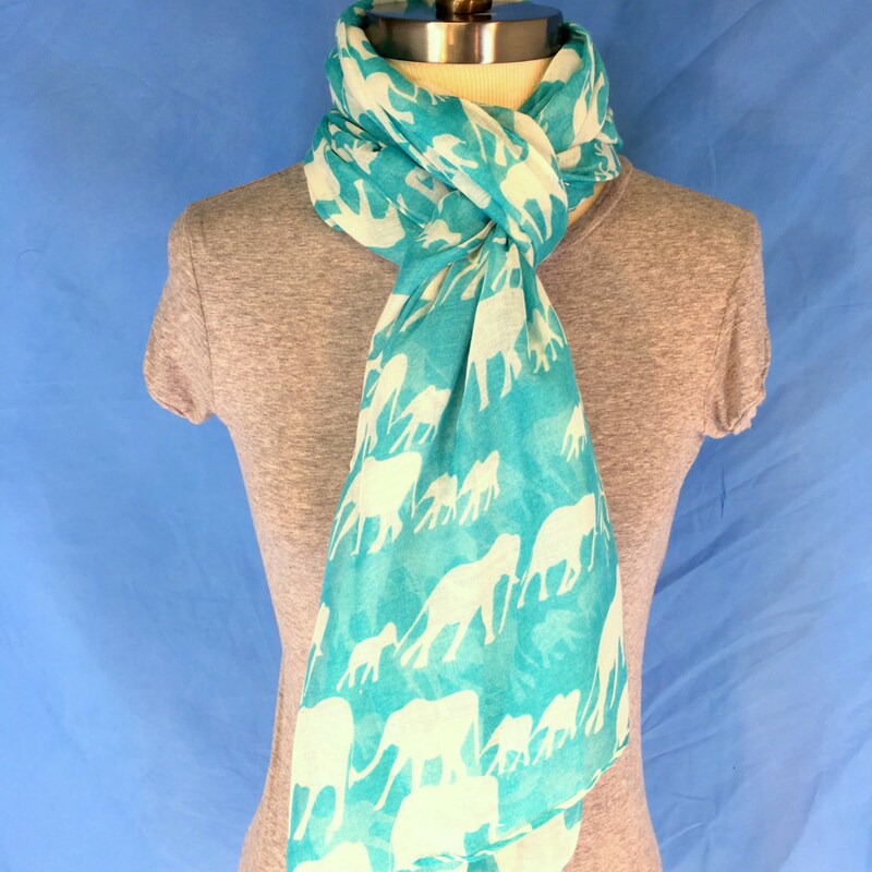 Elephant Scarf - Etsy