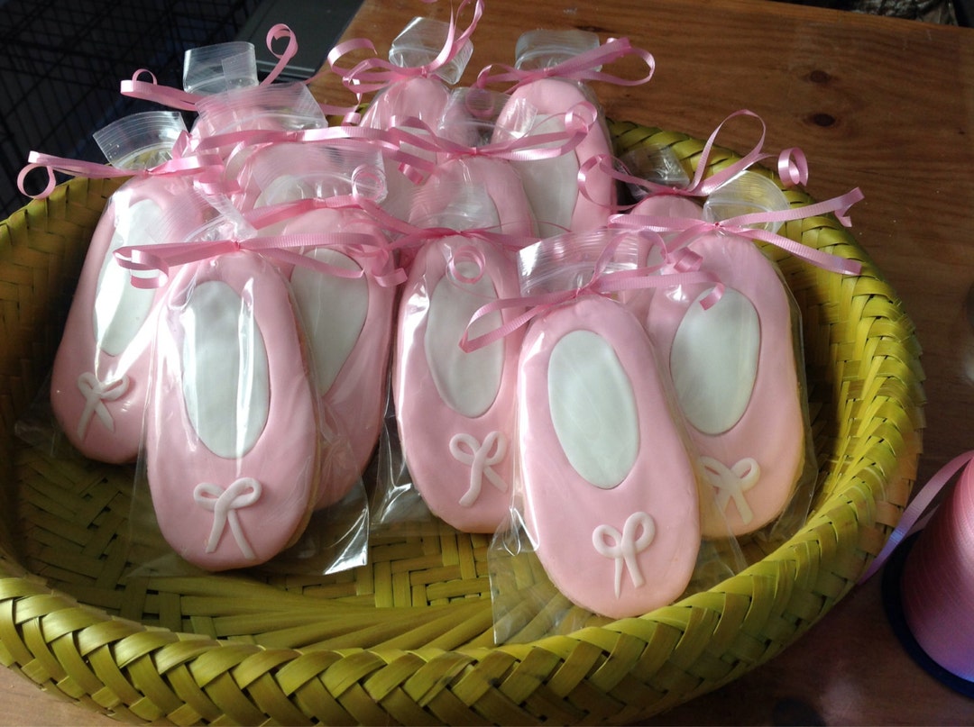 Ballet Shoes sugar Cookies 12pcs - Etsy Australia