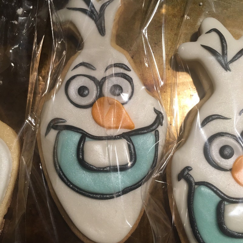 Olaf Cookie - Etsy