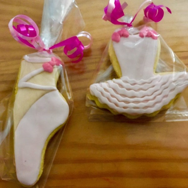 Ballet Shoe Cookies - Etsy