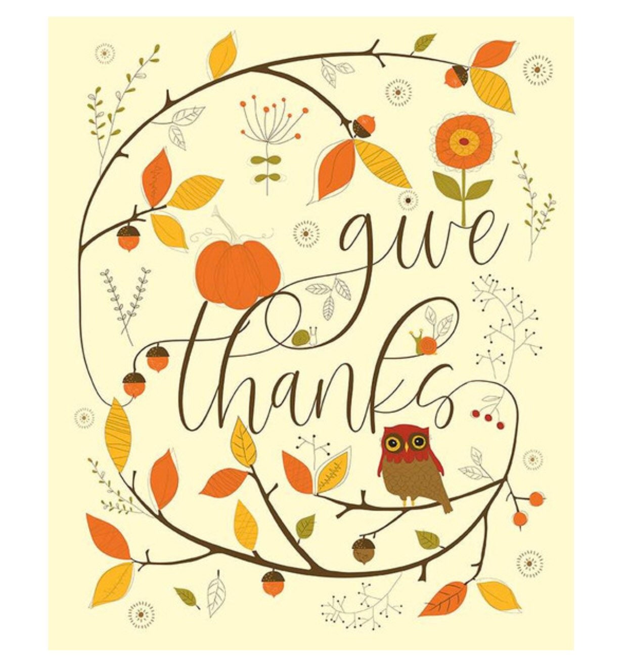 Give Thanks Panel Quilt PAPER Pattern- P157- by Sandy Gervais for Riley ...