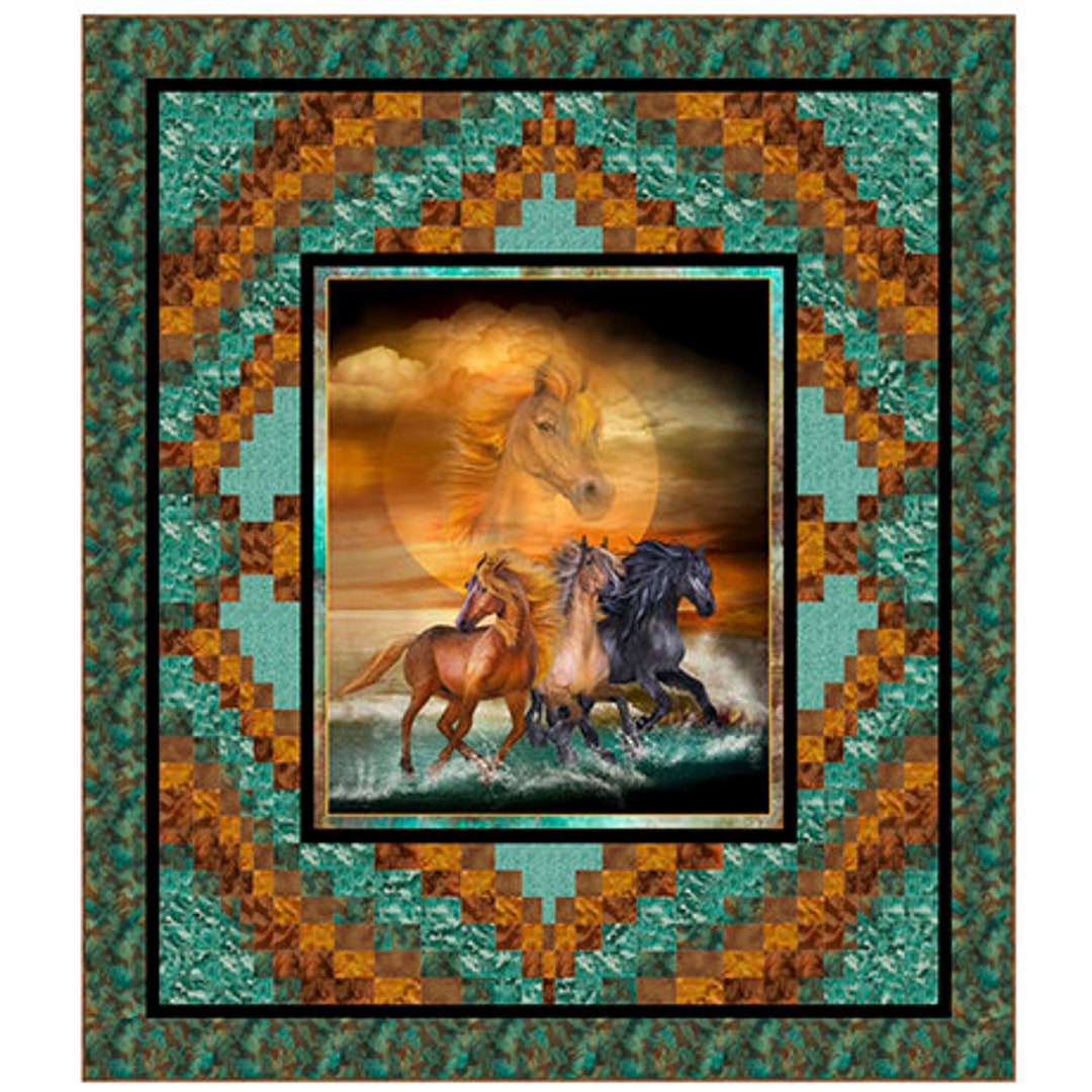 Wild Beauty Cheater Print for Pattern PT2036 by Pine Tree Country ...