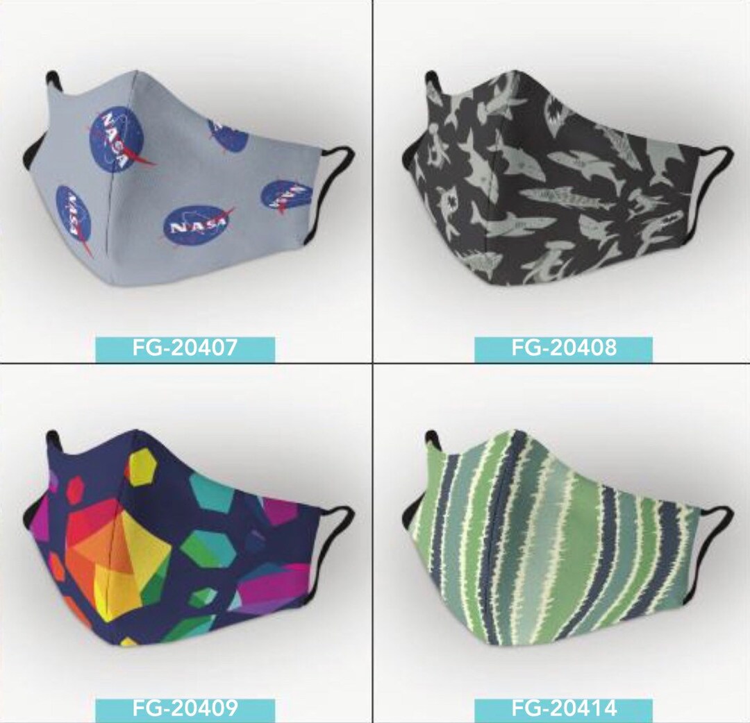 Face Masks- 120 Thread Count- 16 Fabric Options - Etsy