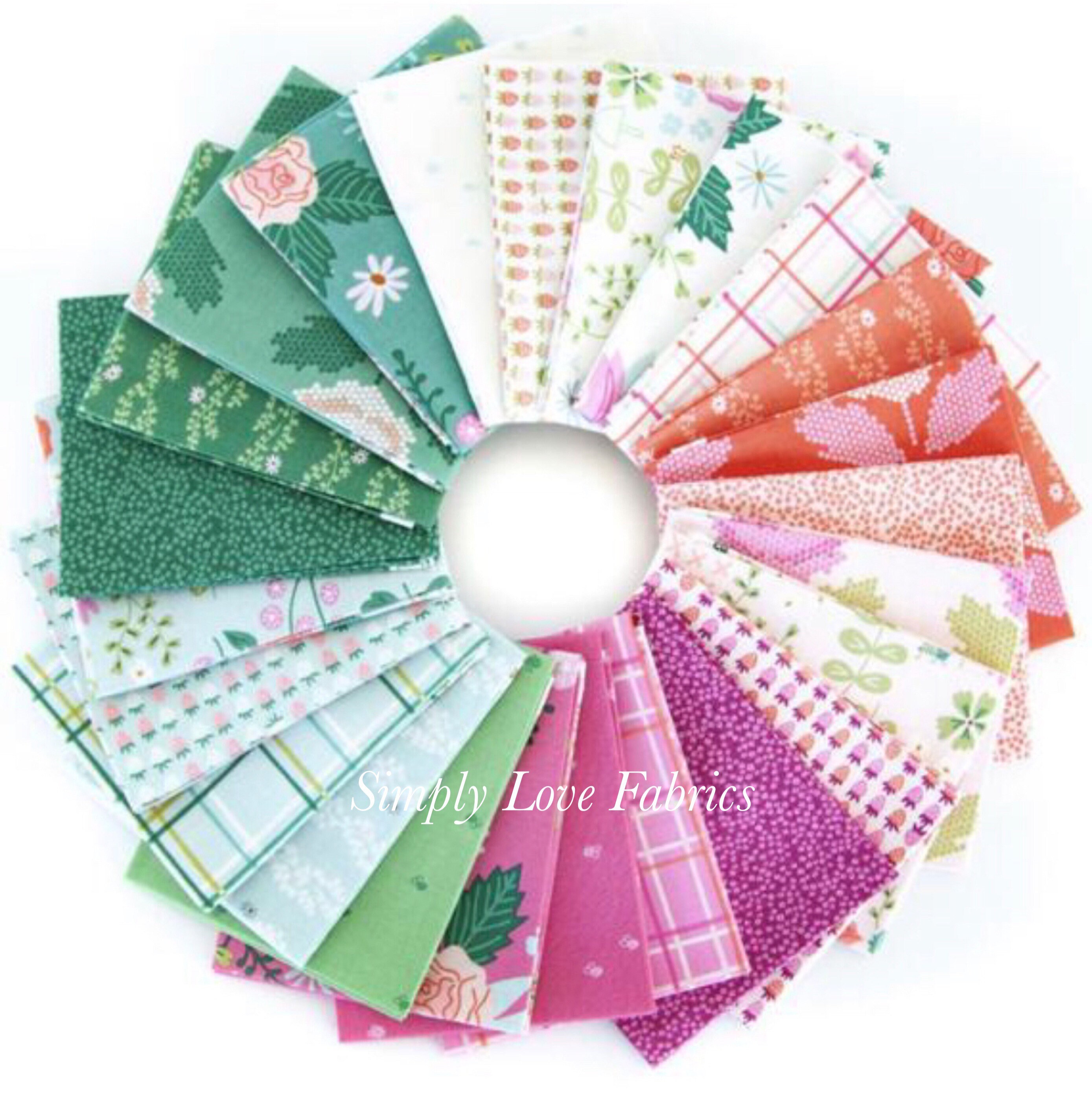 New Dawn- 1/2 Yard Bundle (10 Fabrics) by Citrus and Mint for Riley ...