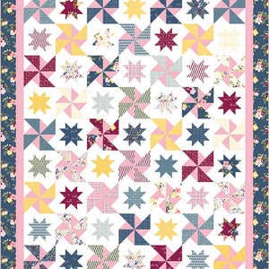 Play Date Quilt Pattern by Hello Melly Designs for Riley Blake Designs ...
