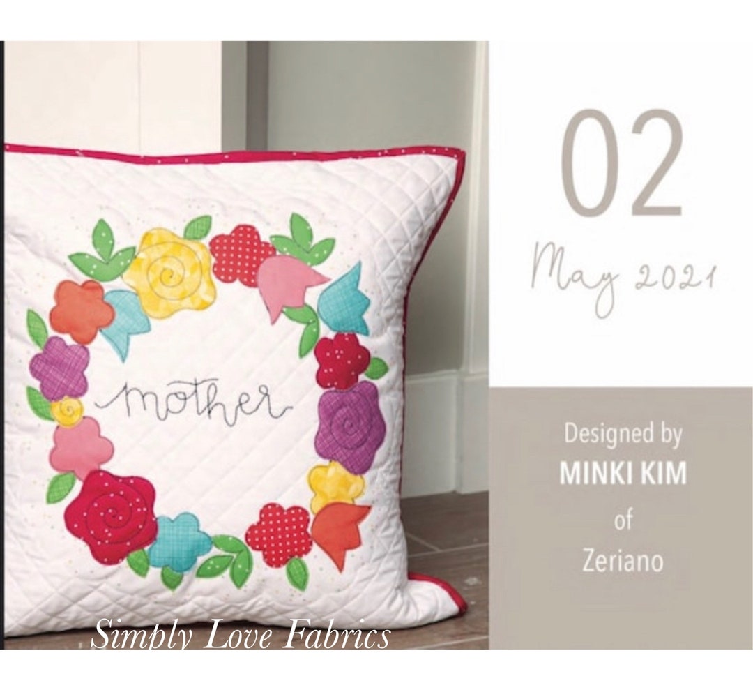 Pillow Kit of the Month- May- by Minky Kim for Riley Blake Designs- 20 ...