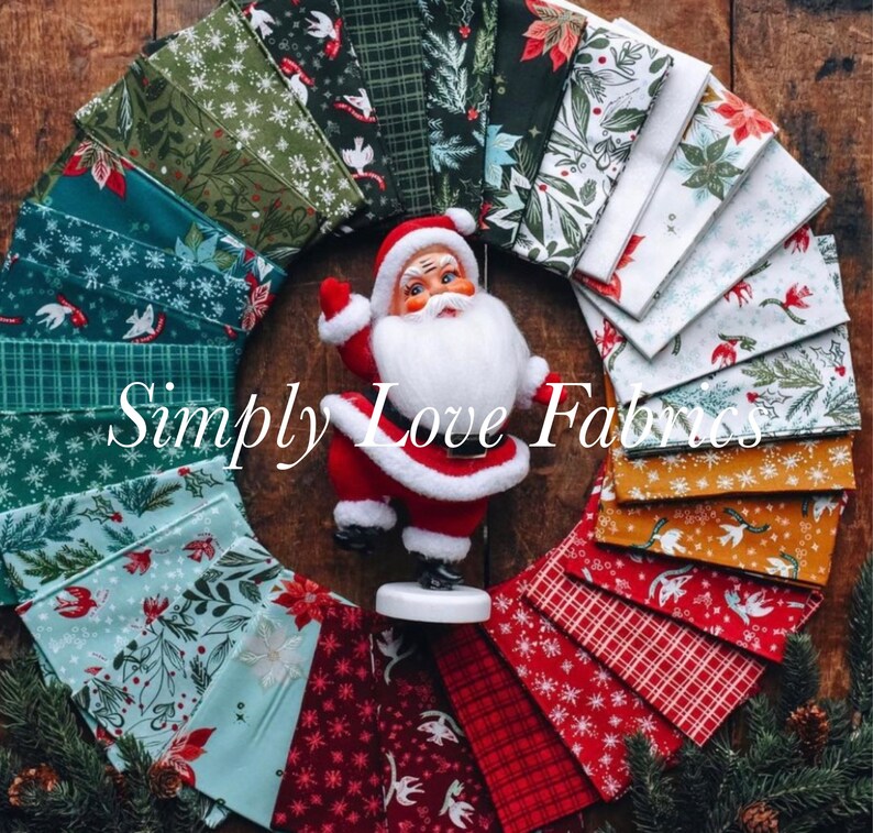 Cheer and Merriment Tins Fancy That Design House for Moda | Etsy