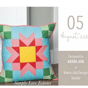 Pillow Kit of the Month- May- by Minky Kim for Riley Blake Designs- 20 ...