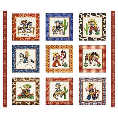 Cowboy Up - Damaged Panel 36 Repeat (29845-Z Patches) by Morris ...