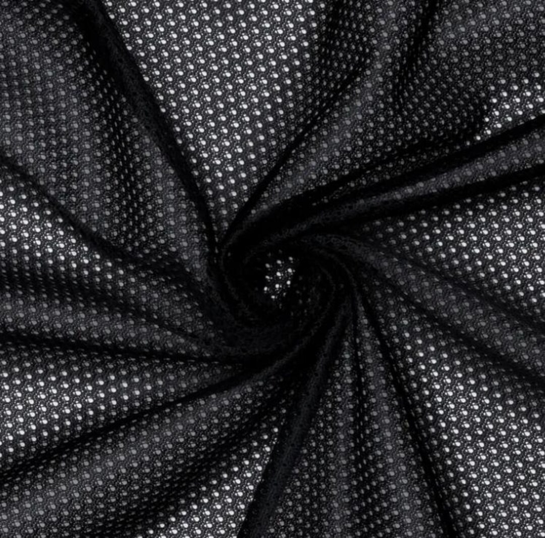 Micro Mesh 60" Wide- 1/2 Yard Increments, Cut Continuously (black) - Etsy