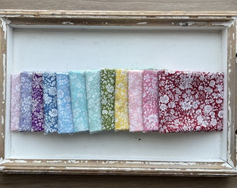 Liberty of London Emily Belle Collection Fat Quarter Bundle of - Etsy