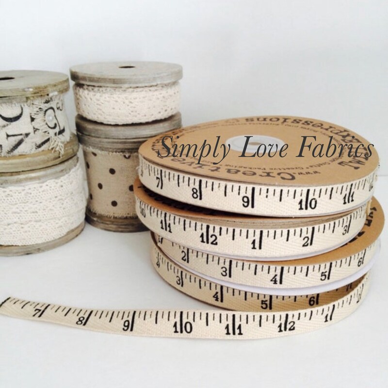 Measuring Tape Ribbon - Etsy