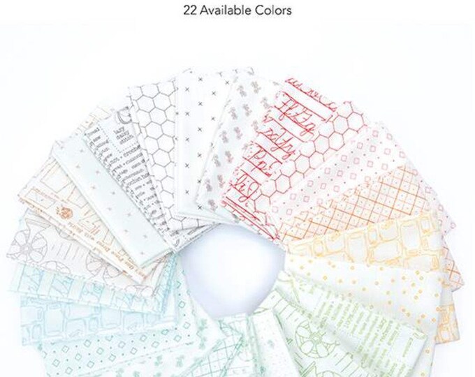 10" Stacker- Bee Backgrounds - (10-9940-42 Fabrics) by Lori Holt for Riley Blake Designs - Etsy