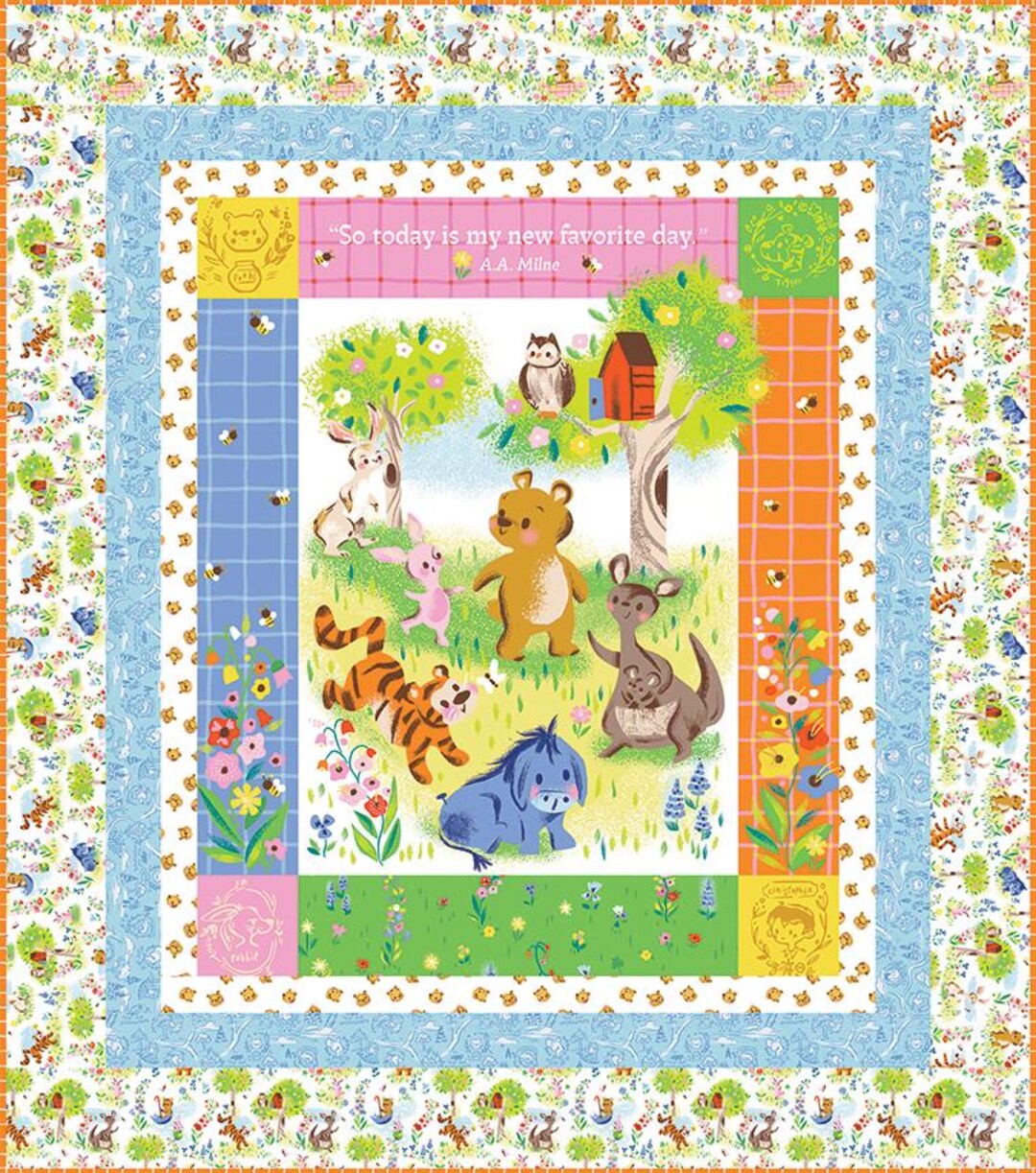 My Favorite Day Panel Quilt Kit 56.5"x64" by the RBD Designers - Etsy
