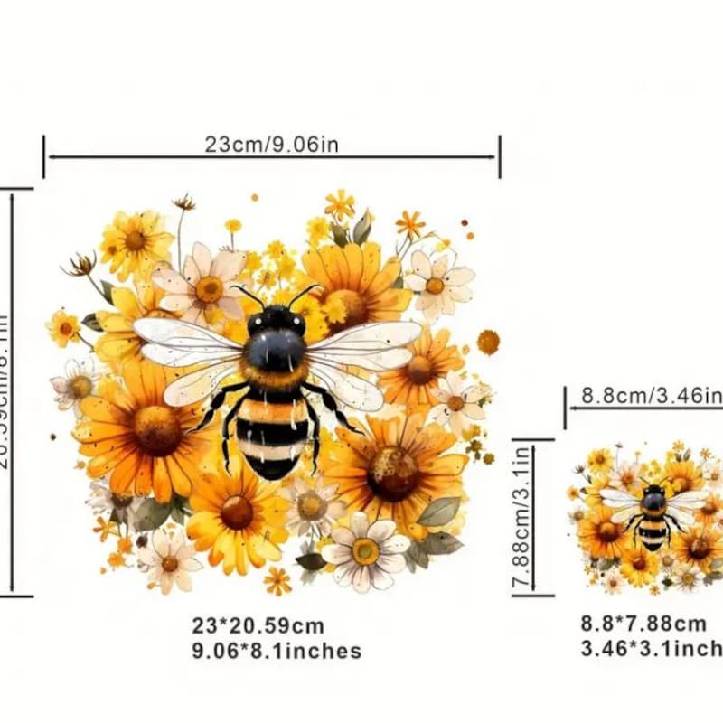 Bee Transfers - Etsy