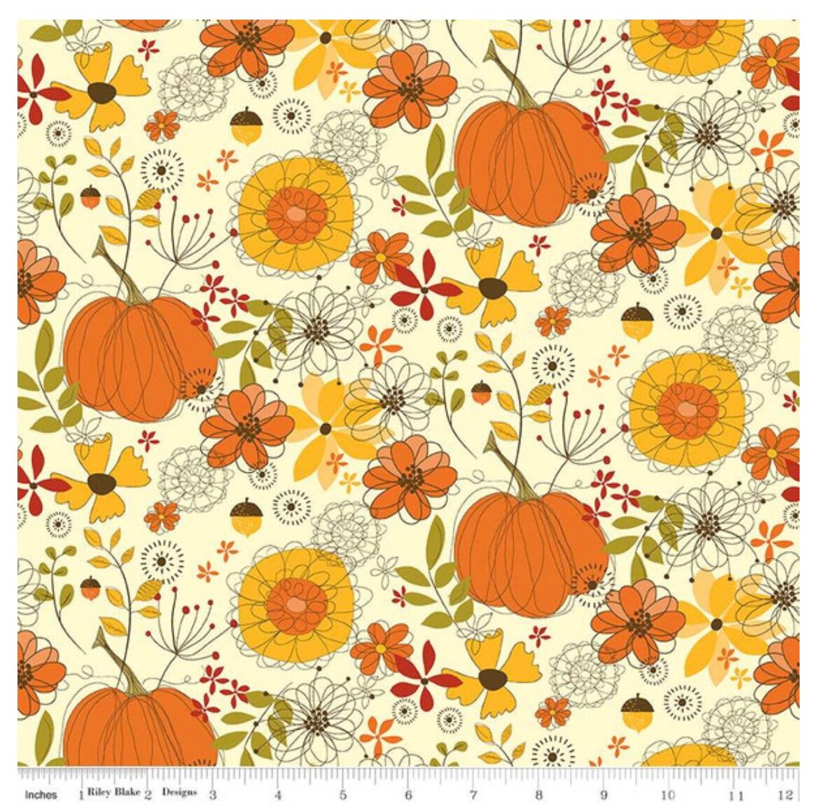 Give Thanks Panel Quilt PAPER Pattern- P157- by Sandy Gervais for Riley ...