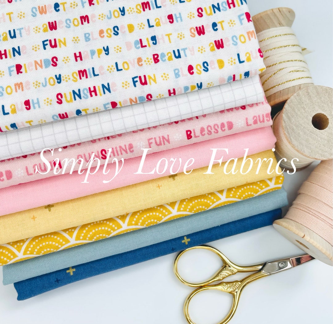 Pure Delight 1/2 Yard Bundle 8 Fabrics by Melanie Collette for Riley ...