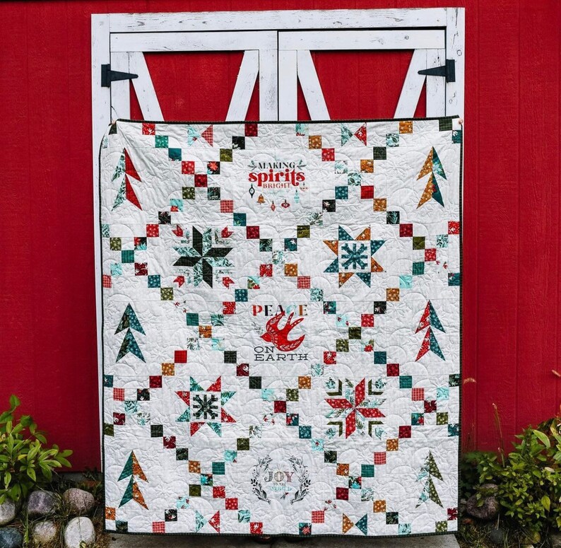 Cheer and Merriment Tins Fancy That Design House for Moda | Etsy