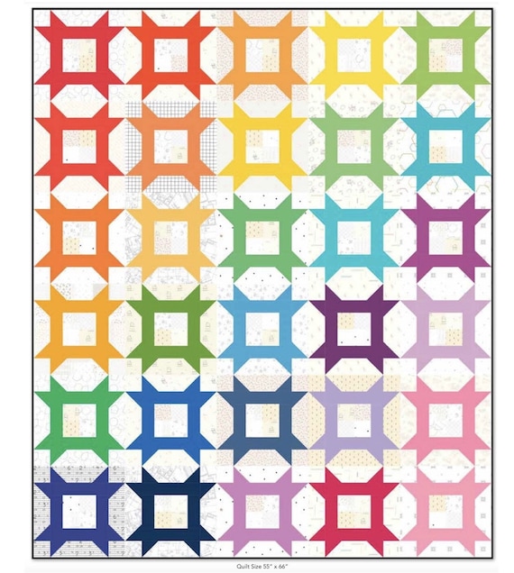 Little Miss Quilt Pattern Finished Quilt Size Options P165 | Etsy