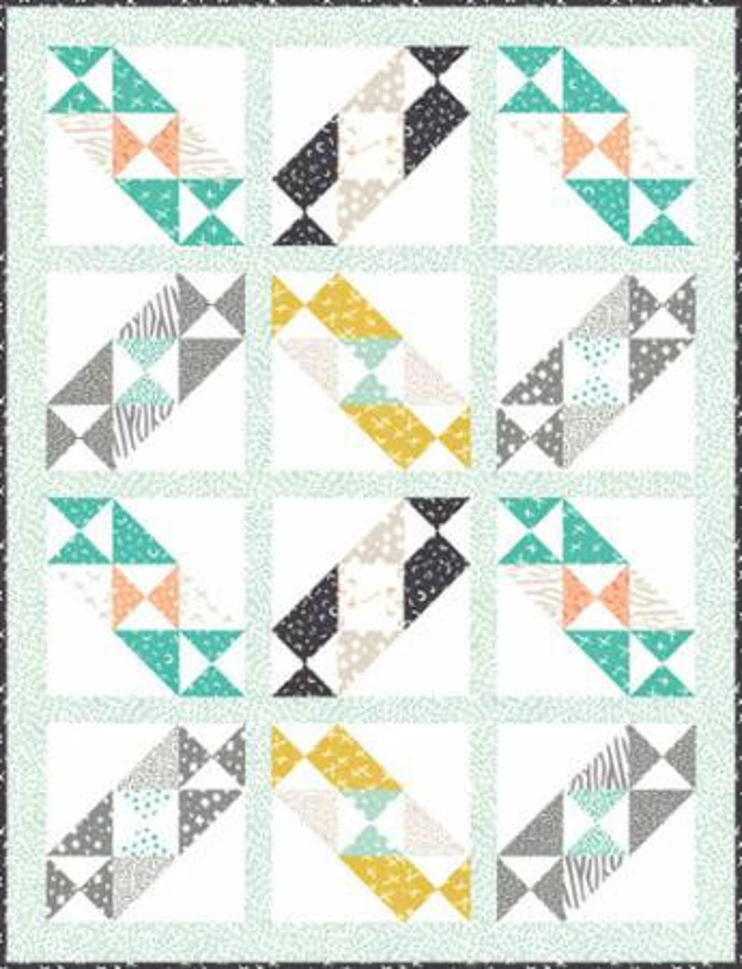 Meandering Meadow Quilt Pattern by It's Sew Emmafor Moda - Etsy