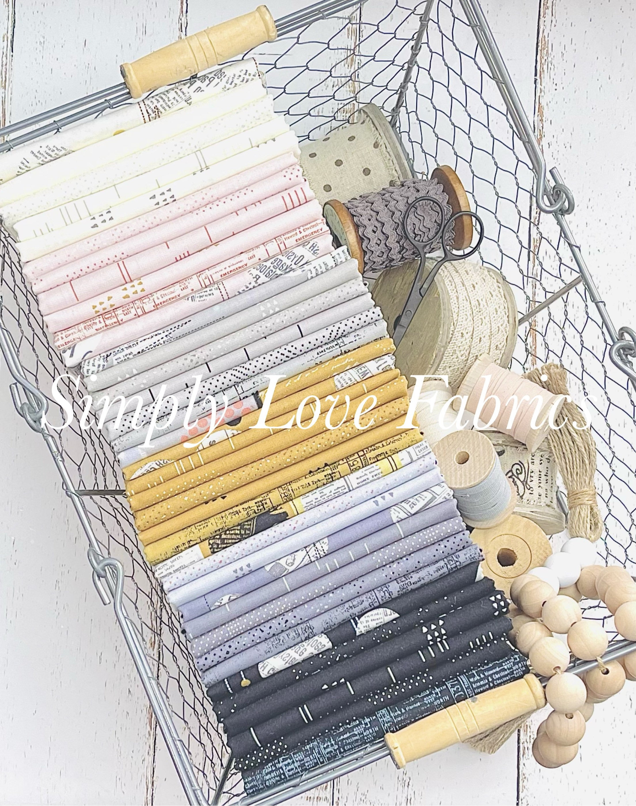 Celestial- Fat Eighth Bundle (1760F8- 38 Fabrics) by Zen Chic For Moda