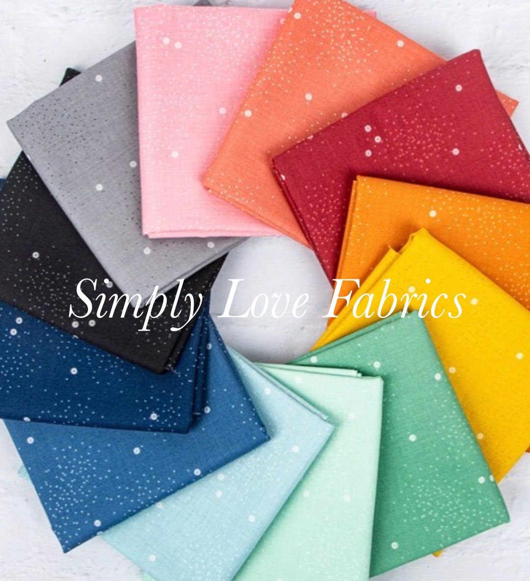 Dainty Daisy One Yard Bundle 12 Fabrics by Bev Mccullough for Riley ...