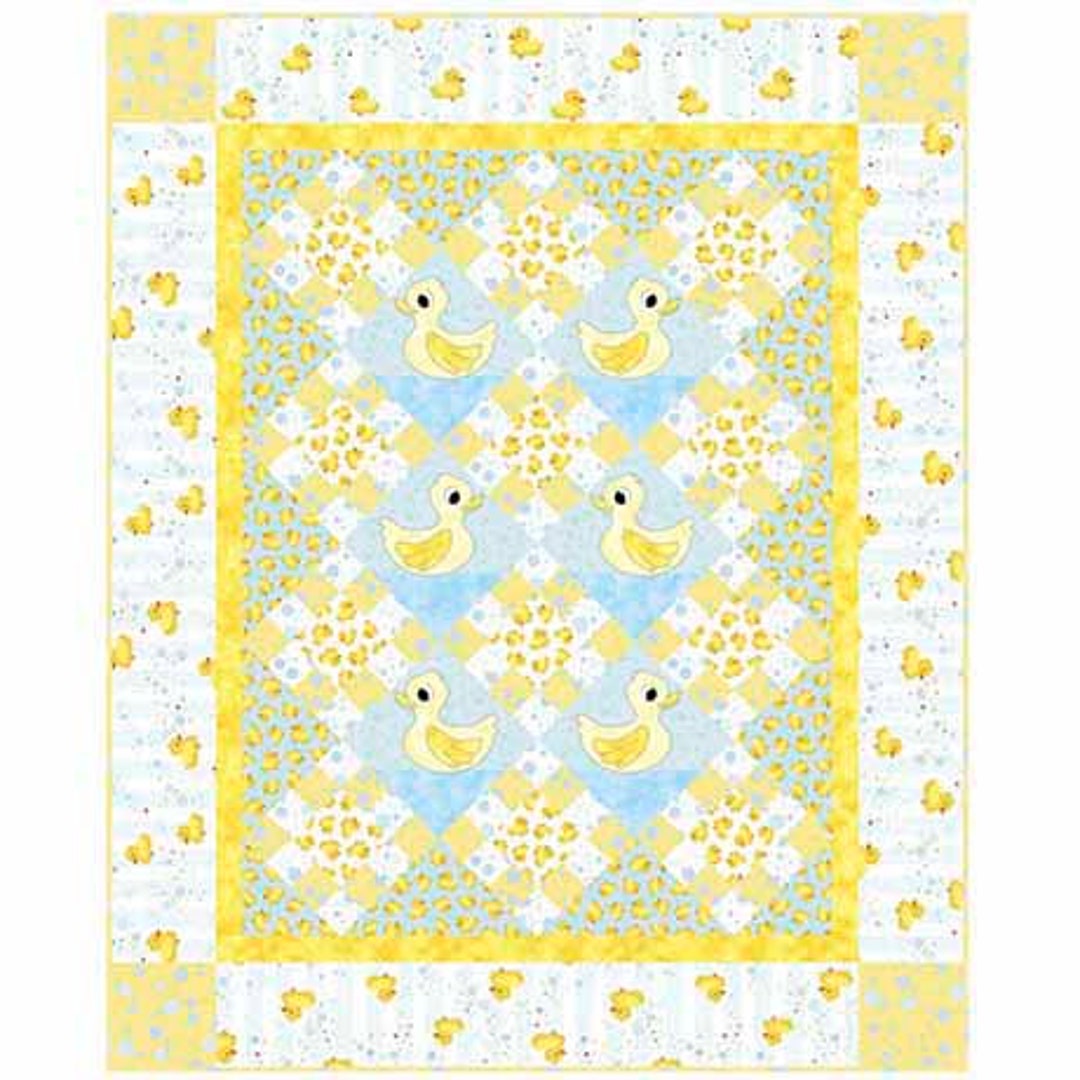 Quack Quack Quilt Paper PATTERN (4921A) by Heidi Pridemore of the ...