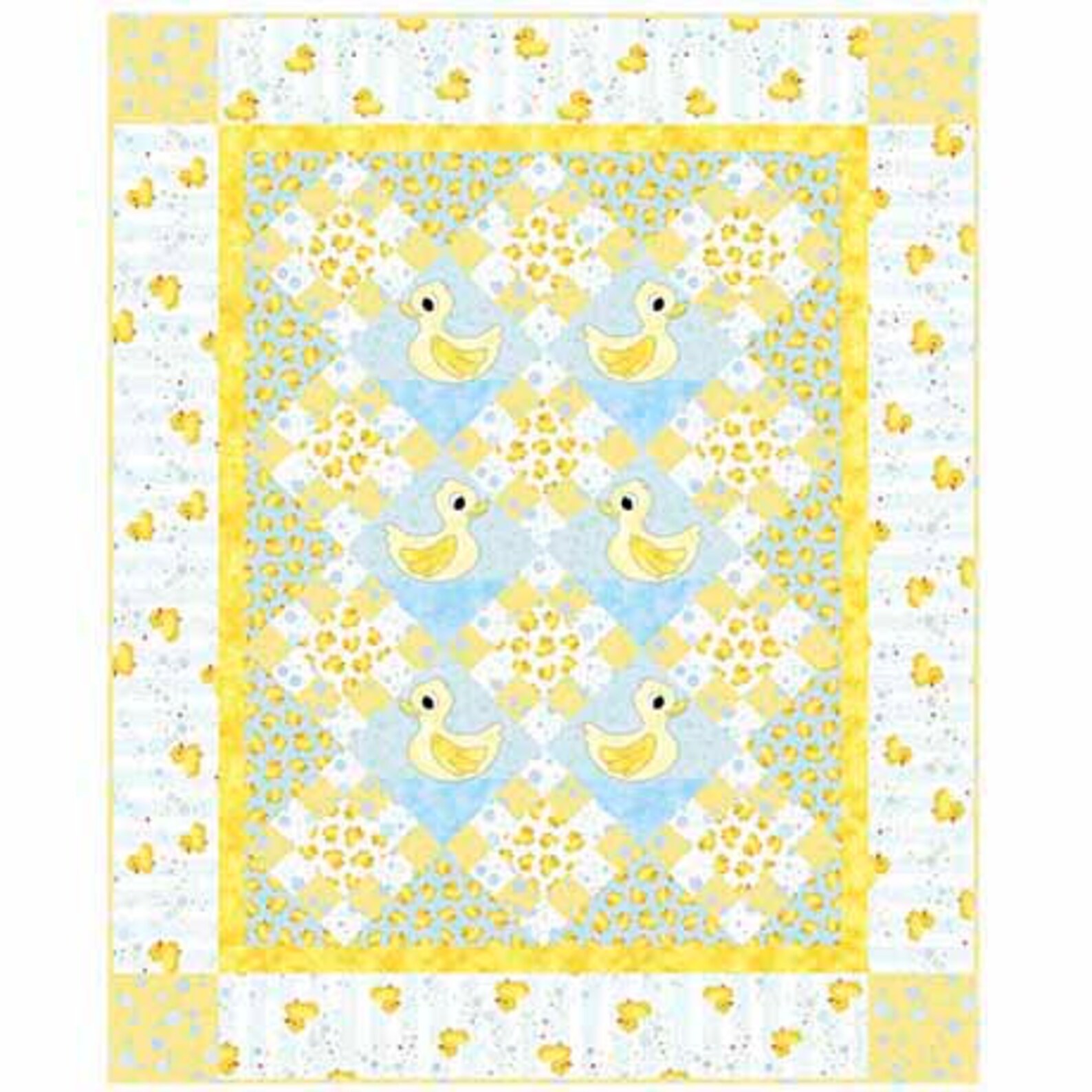 Quack Quack Quilt Paper PATTERN (4921A) by Heidi Pridemore of the ...