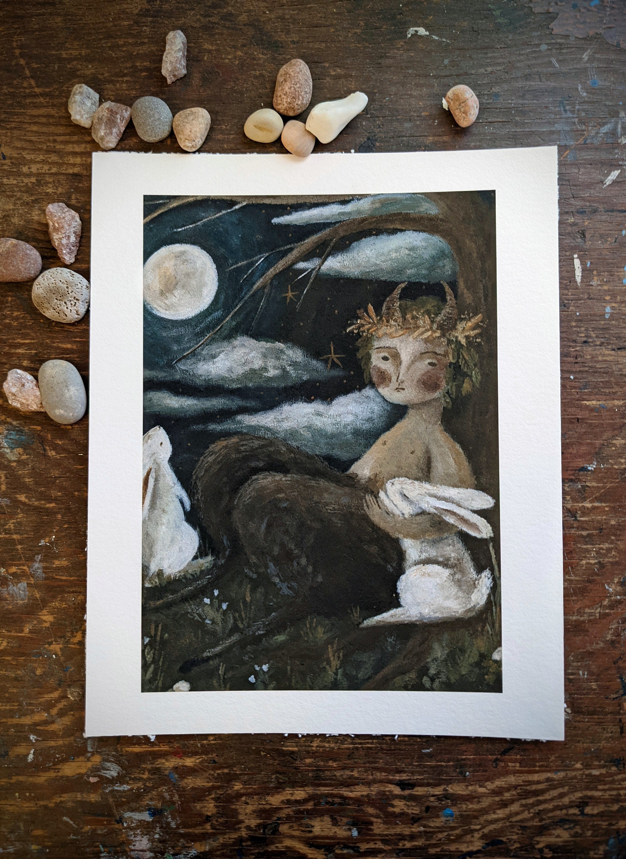 Pan Art Print | Etsy