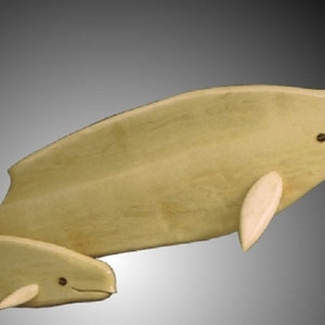 Beluga Mother With Calf Wall Carving - Etsy